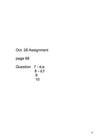 Oct. 28 Fractions Word Problems | PDF