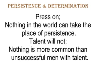 Oct 5-11-08 Persistence Determination | PPT