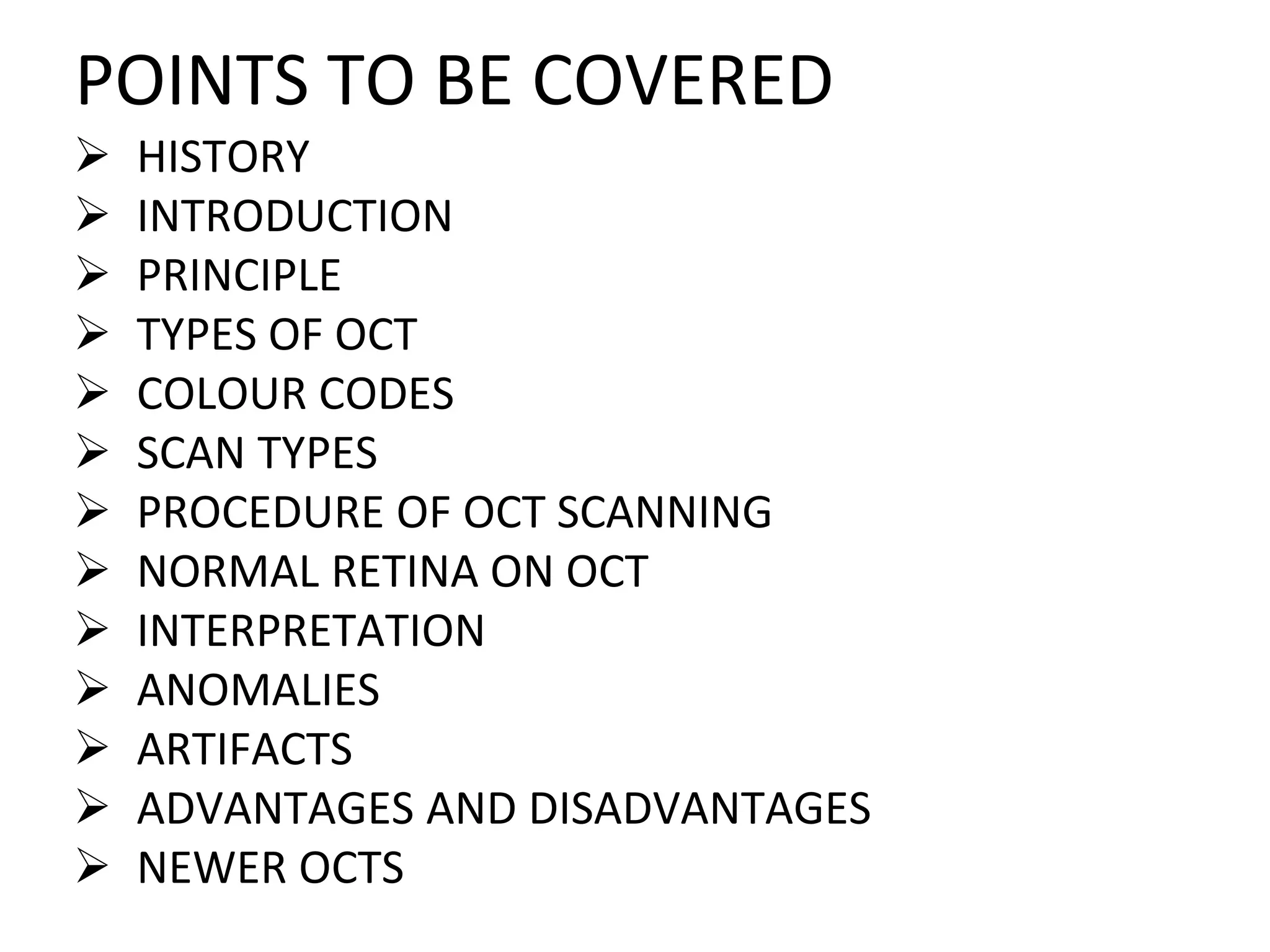 Optical coherence tomography(OCT) --macula | PPTX