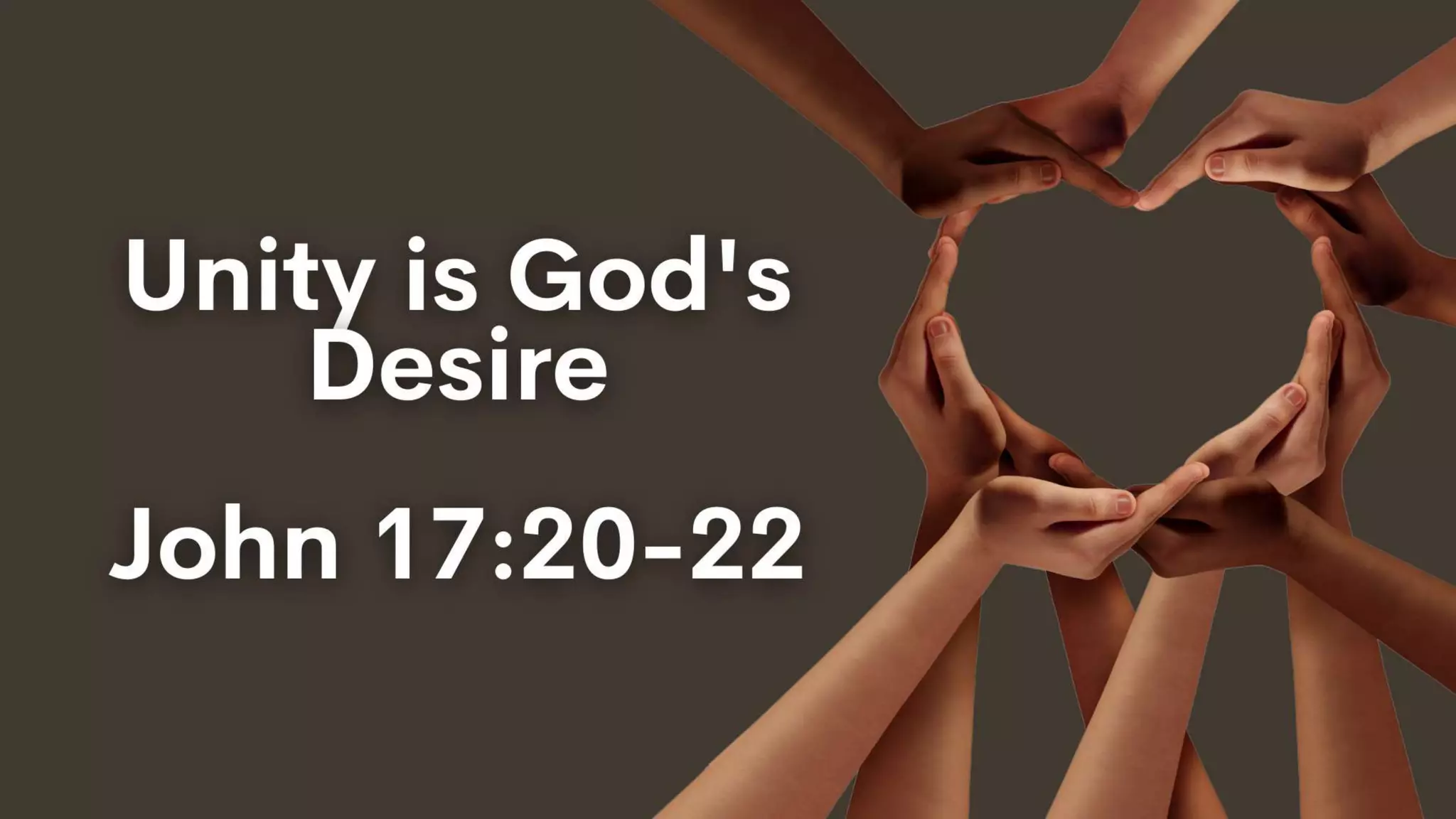 Unity is a Blessing | PPT