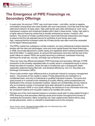 Midtown Partners NY Profile | PPTX | Private Equity | Business Banking ...