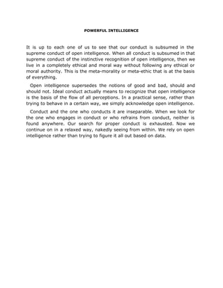 Powerful Intelligence | PDF