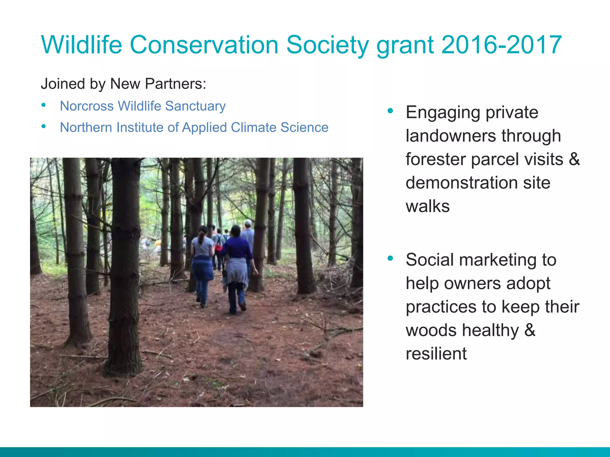 Putting a “Climate Change Filter” on Stewardship and Conservation | PPT