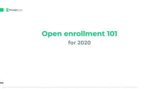 Open enrollment 101 | PDF