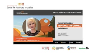 The Importance of Trauma-Informed Engagement | PPT