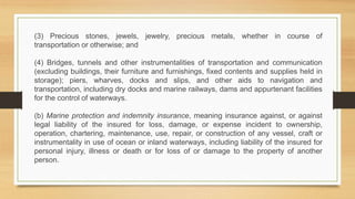 Insurance Law on Reinsurance Insurance Code of the Philippines | PPTX