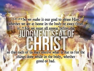 26 Oct 2014: "Don't Lose Heart" (2 Cor 5) | PPT