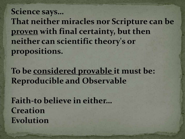 In The Beginning | PPT