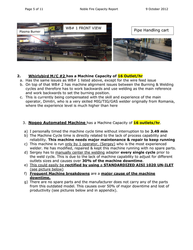 Lean Production Capacity Report | PDF | Manufacturing Industry | Industries