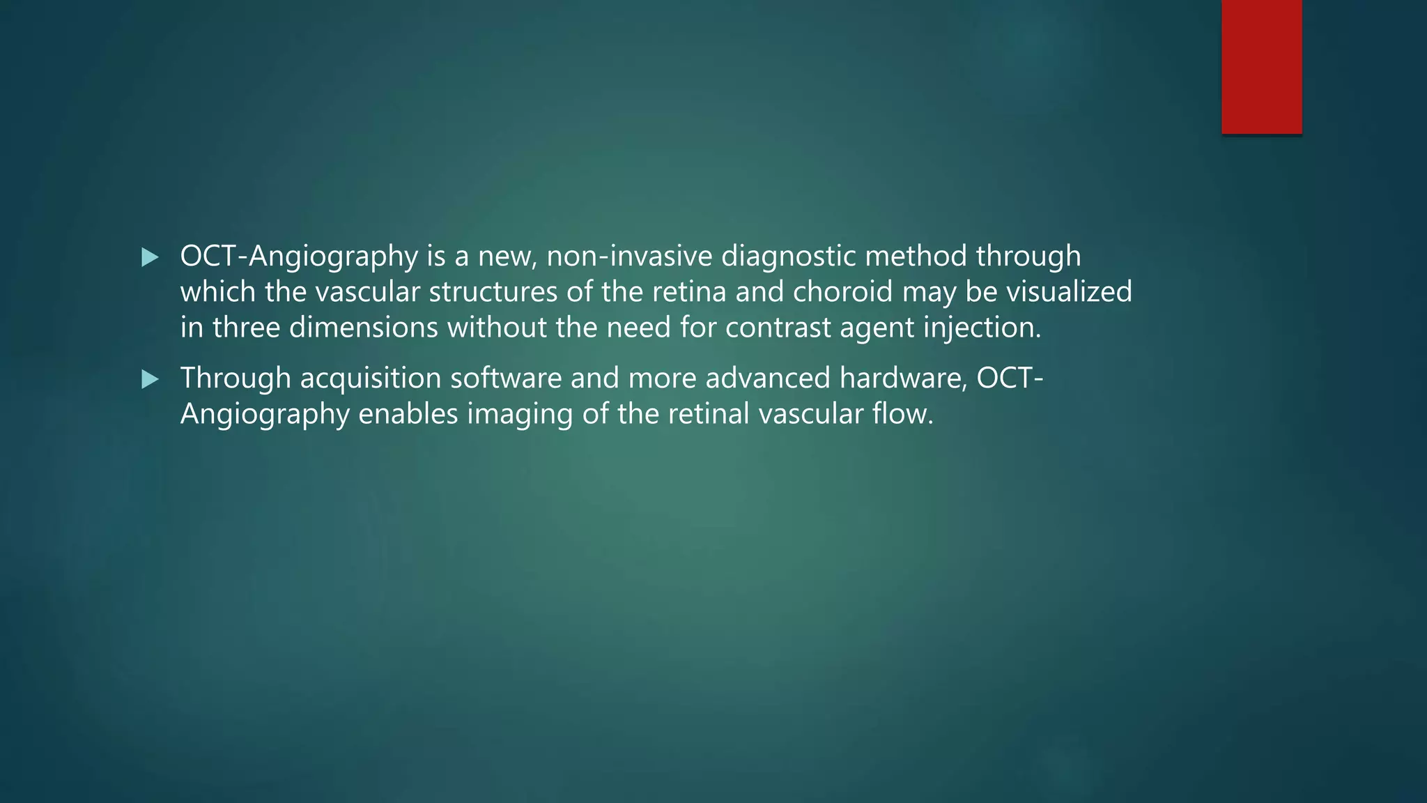 OCT Angiography | PPTX