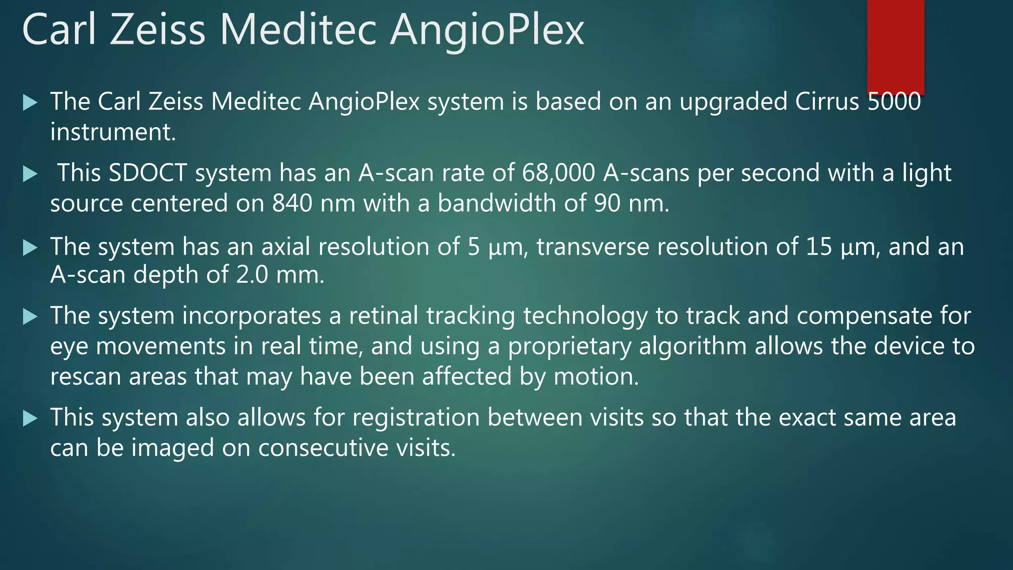 OCT Angiography | PPTX