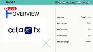 OctaFx Review - LiveForexTrading.org