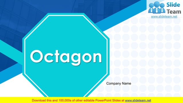 Octagon with Icons For Business Strategy PowerPoint Presentation Slides ...