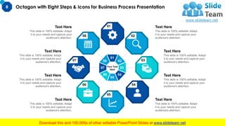 Octagon with Icons For Business Strategy PowerPoint Presentation Slides | PDF | Photo Editing ...