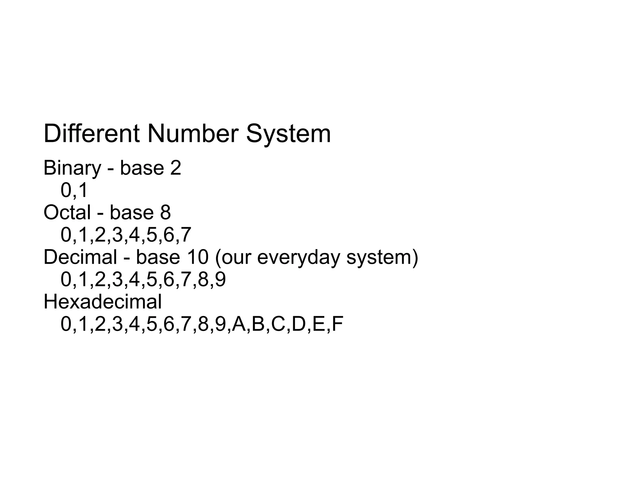 Octal and Hexadecimal Numbering Systems | PDF