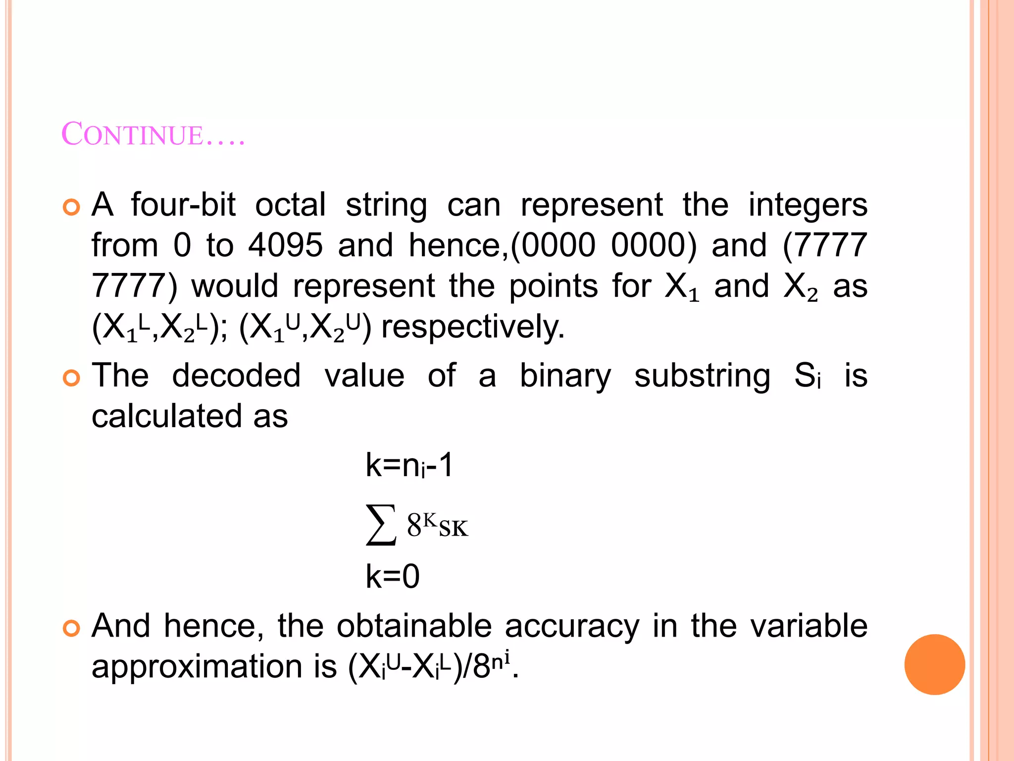 Octal encoding | PPTX