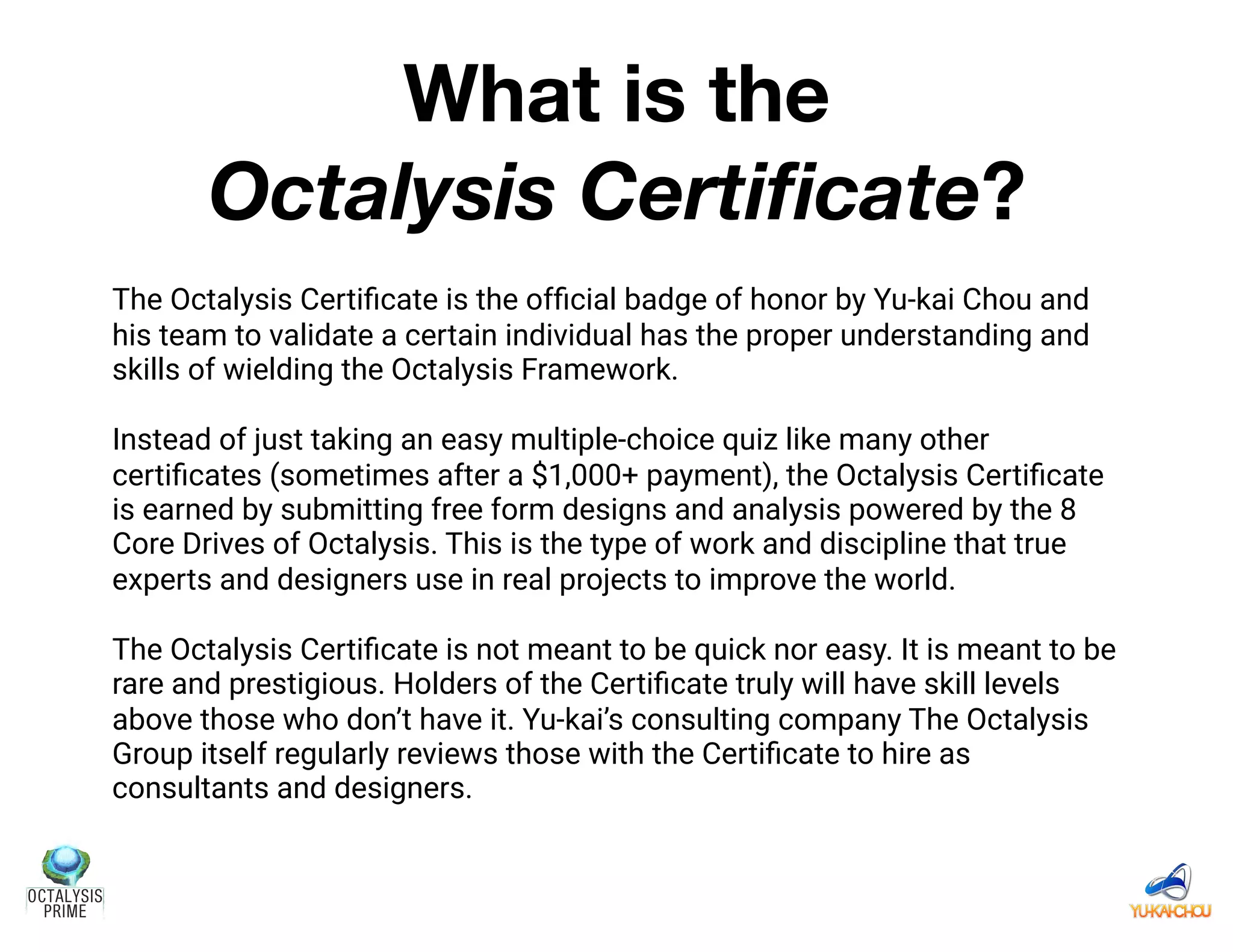 Octalysis Certificate - Level 2 | PDF
