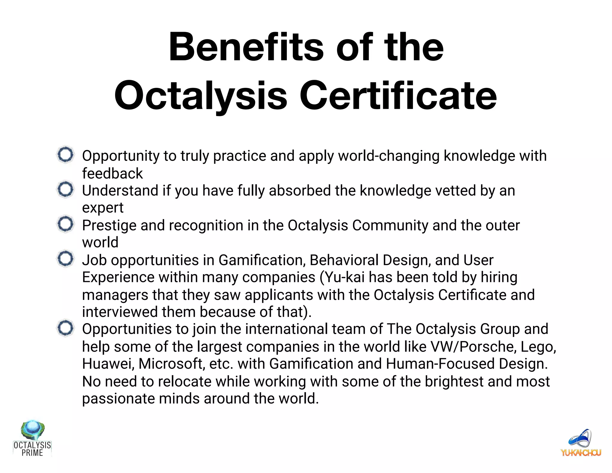 Octalysis Certificate - Level 2 | PDF