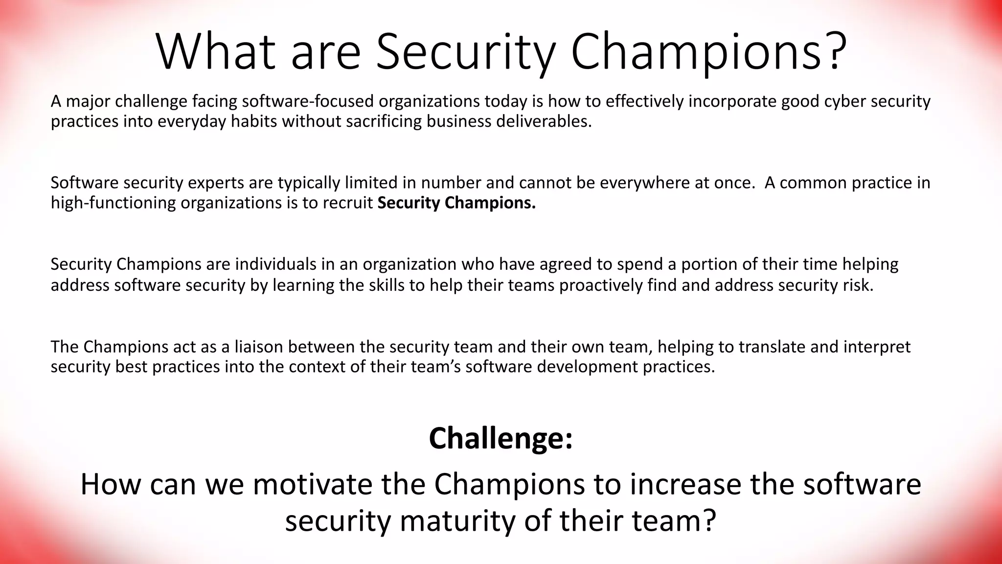 Octalysis Level 1 Certificate - Dustin Lehr - Security Champions | PPT