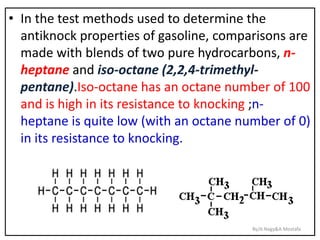 Octane number | PPTX