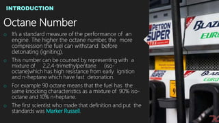 Octane number | PPTX