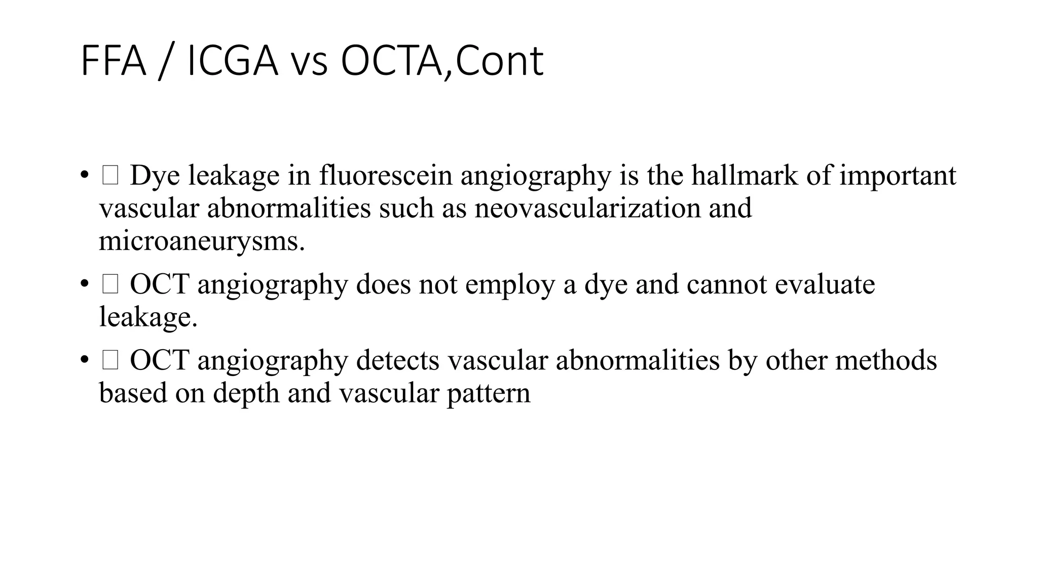 Oct angiogram | PPTX