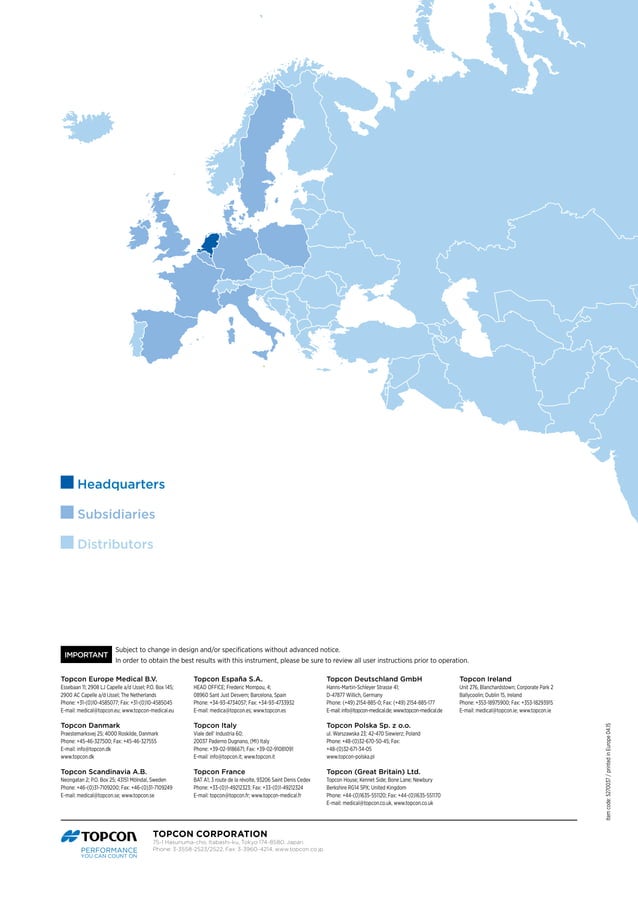 Oct angiography topcon leaflet may 2015 | PDF