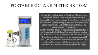 Octan metar | PPT