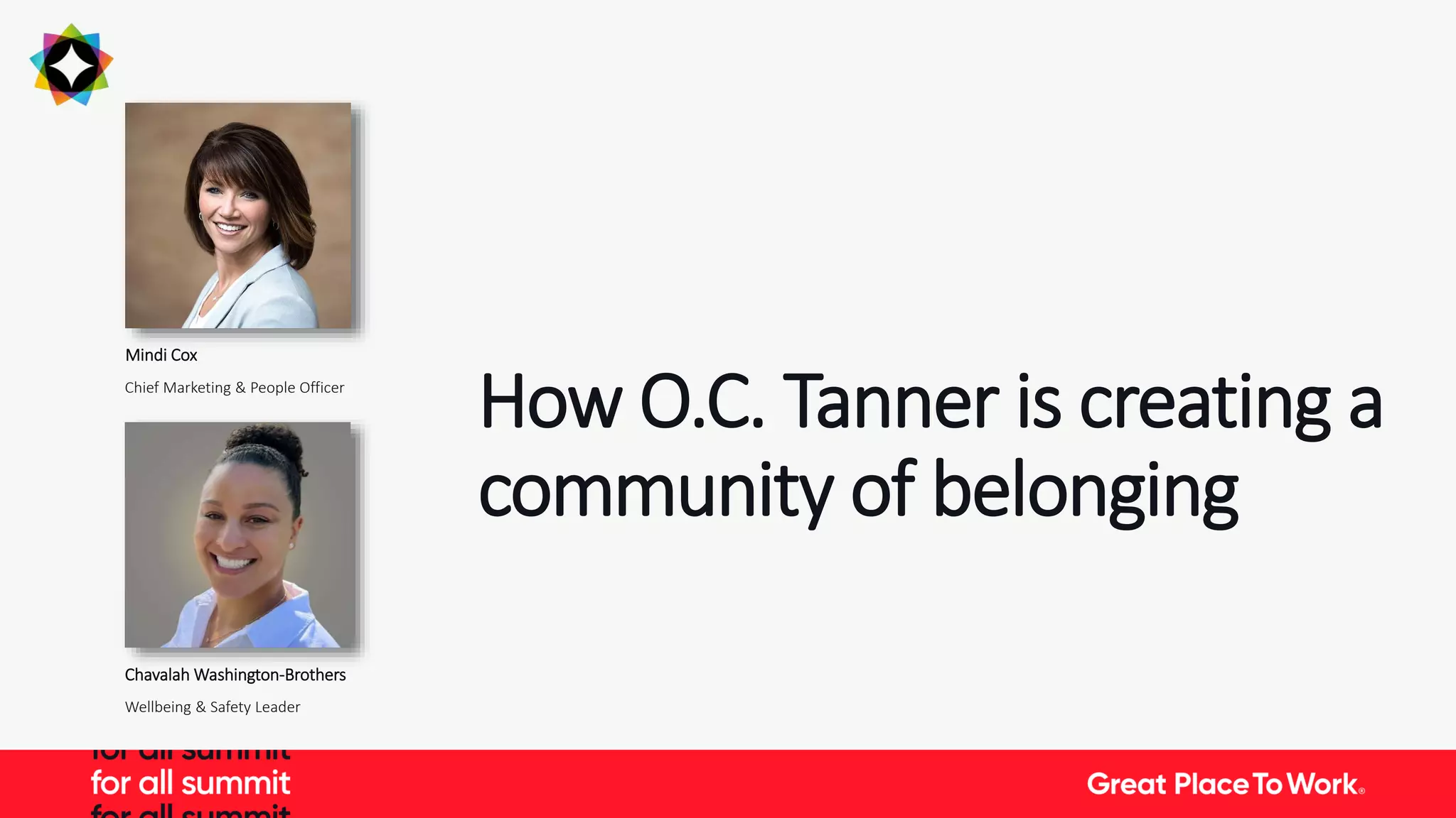 For All Summit 2022: OC Tanner Focus Session | PPTX