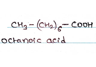 Octanoic acid | PDF
