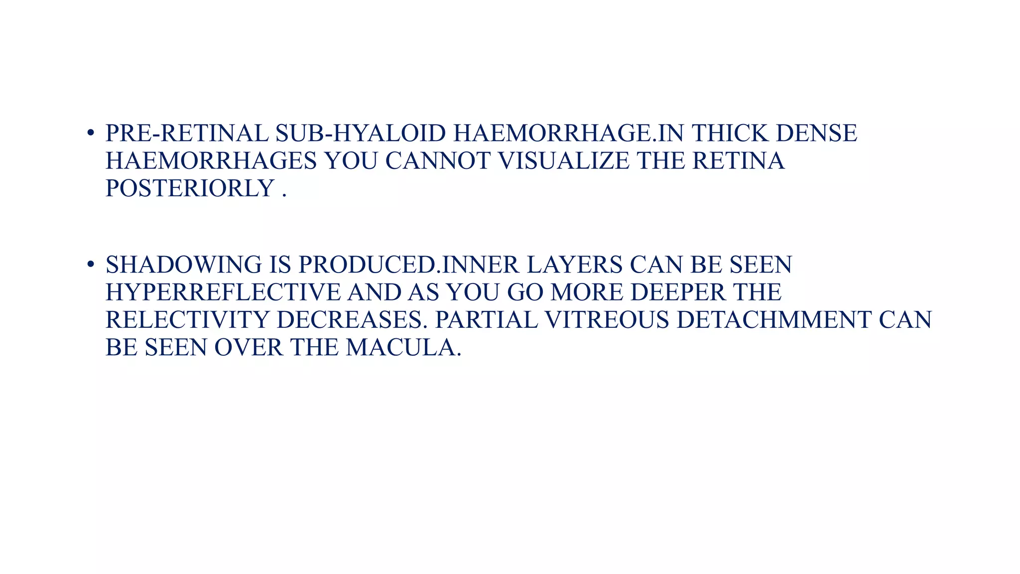 OCT MACULA INTERPRETATION. | PPTX