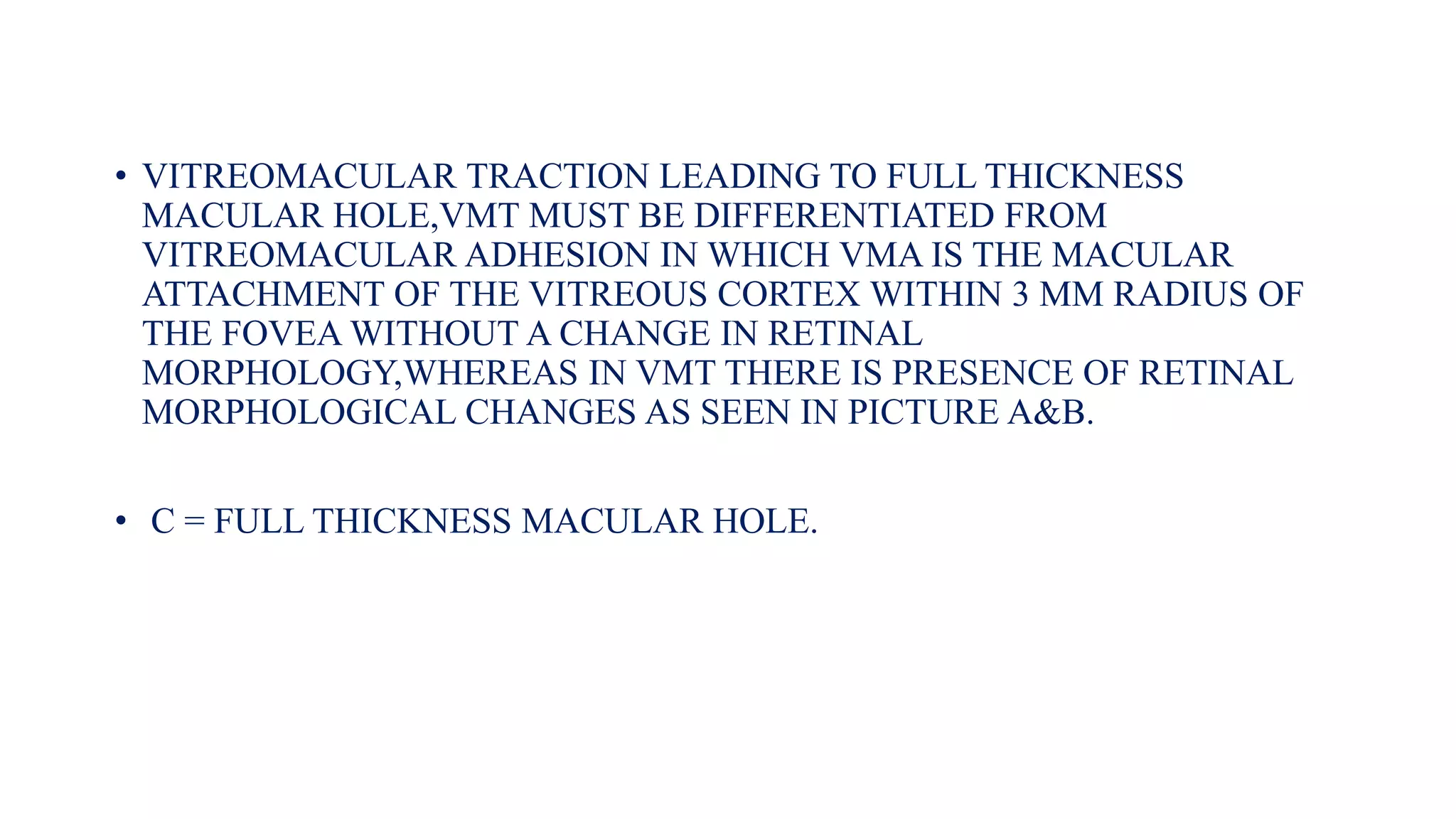OCT MACULA INTERPRETATION. | PPTX