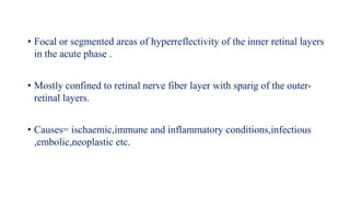 OCT MACULA INTERPRETATION. | PPTX