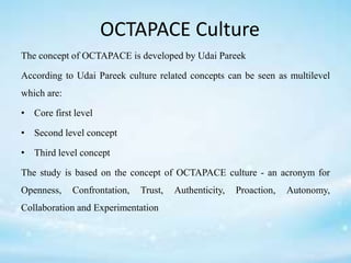 Octapace culture at Mahindra and Mahindra | PPTX