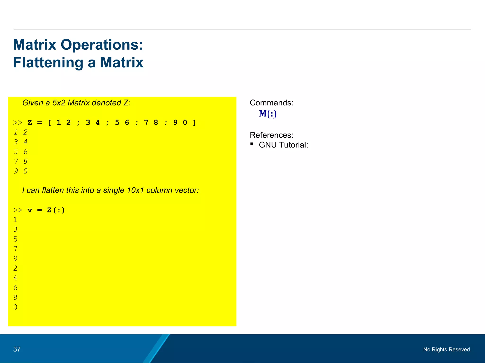 Octave - Prototyping Machine Learning Algorithms | PPT | Programming Languages | Computing