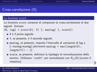 GNU Octave: esempi di Digital Signal Processing | PPT