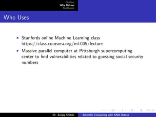Scientific Computing with GNU-Octave | PDF | Computer Software and Applications | Computing