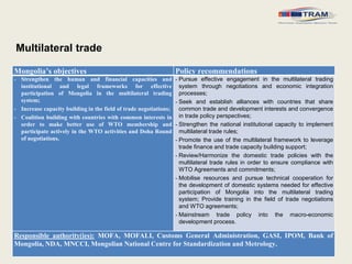 Octavia concept paper trade policy | PPT