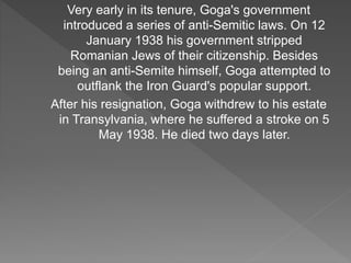 Octavian goga | PPTX