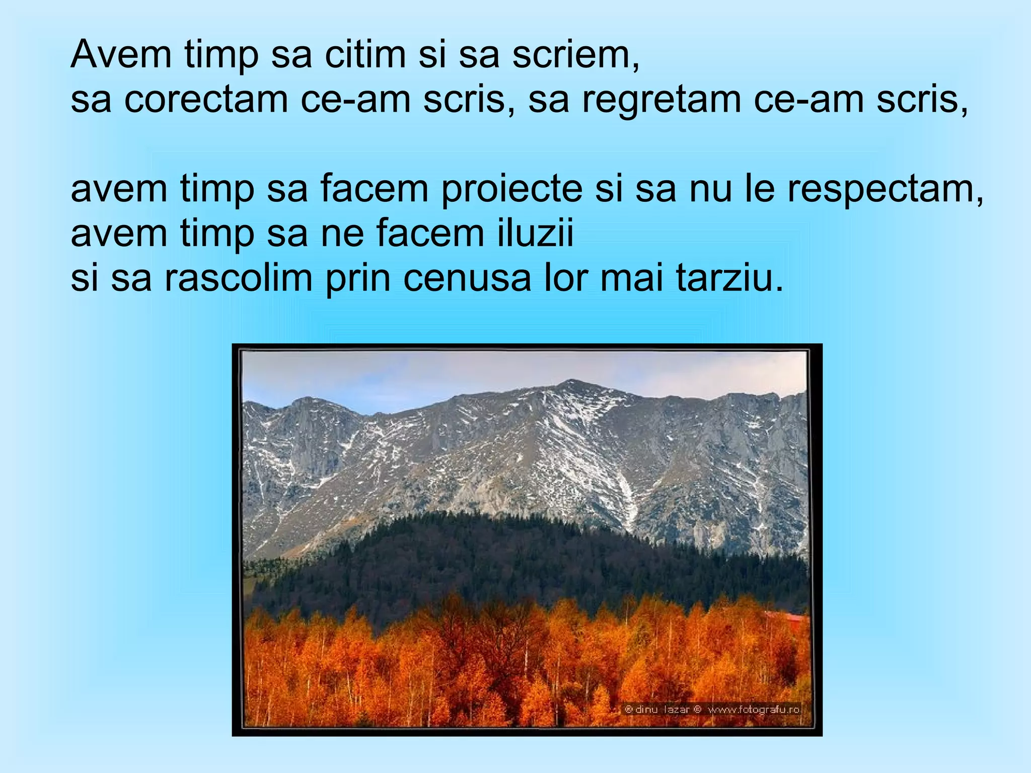 Octavian Paler Am Invatat-powerpoint primit pe mail si transformat in ...