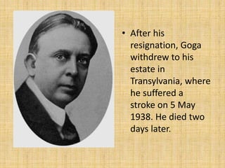 Octavian goga | PPTX