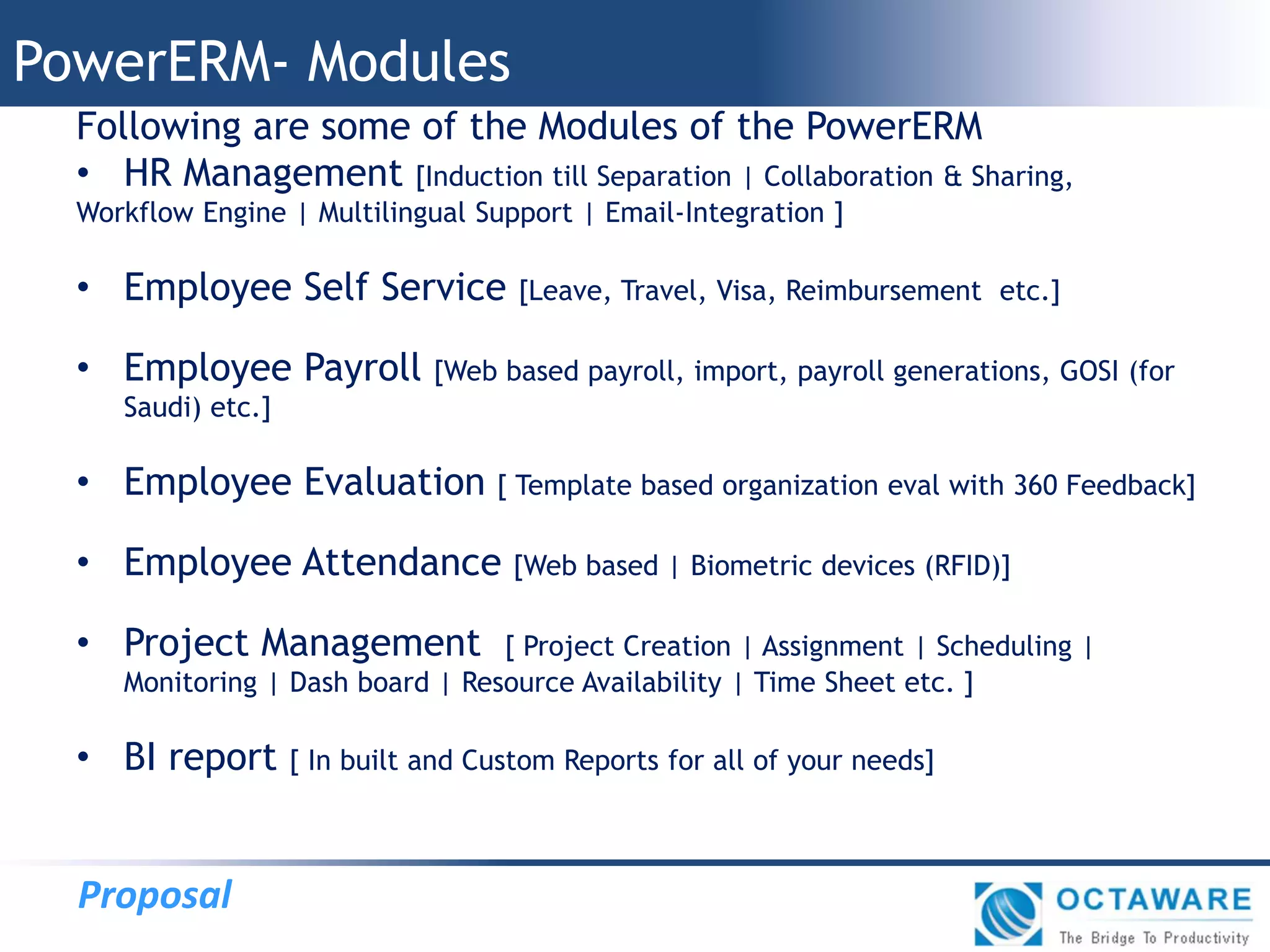 Web based Employee Relationship Management (ERM) System | PDF