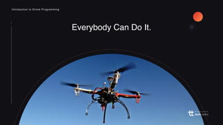 Introduction to drone programming | PDF