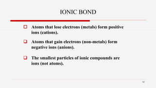 OCTET RULE (TYPES OF CHEMICAL BONDING) .pptx