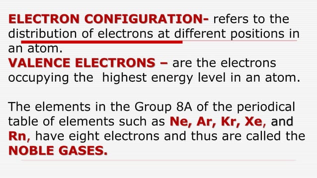 OCTET RULE (TYPES OF CHEMICAL BONDING) .pptx | Chemistry | Science