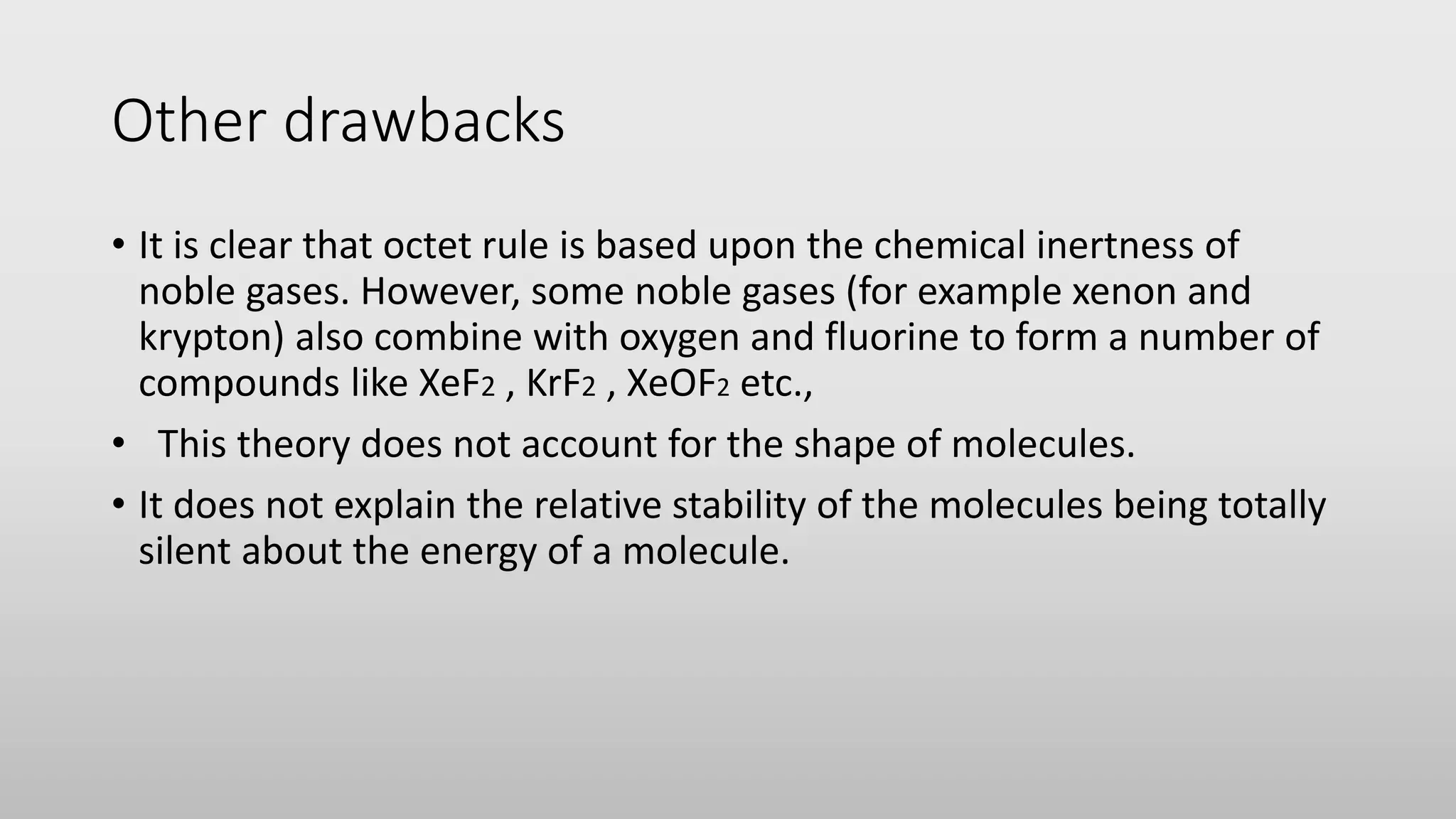 Octet rule, lewis structure and formal charge (NOCB) | PPTX