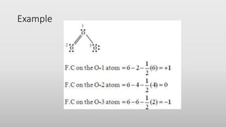 Octet rule, lewis structure and formal charge (NOCB) | PPTX