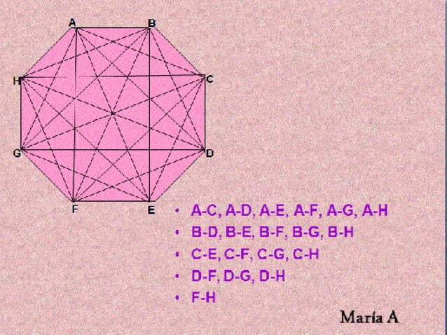 Octógono y diagonales (2) | PPT