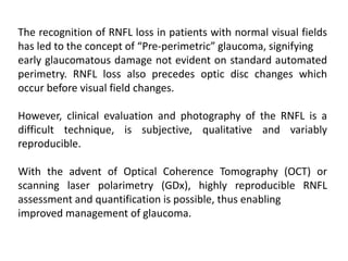 Oct in glaucoma | PPTX