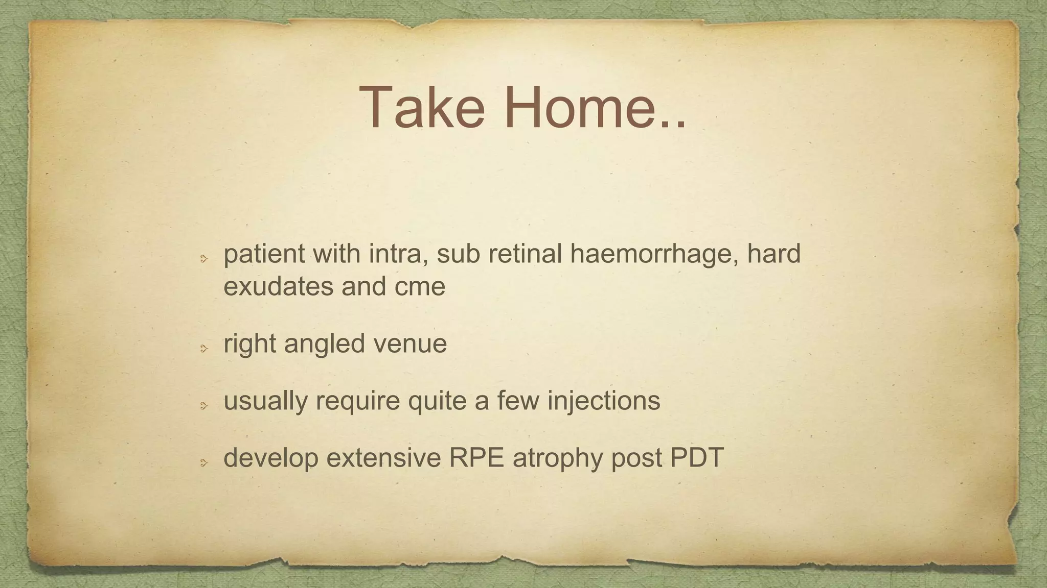 OCT IN MACULAR HOLES & ARMD | PPTX | Eye and Vision Conditions ...